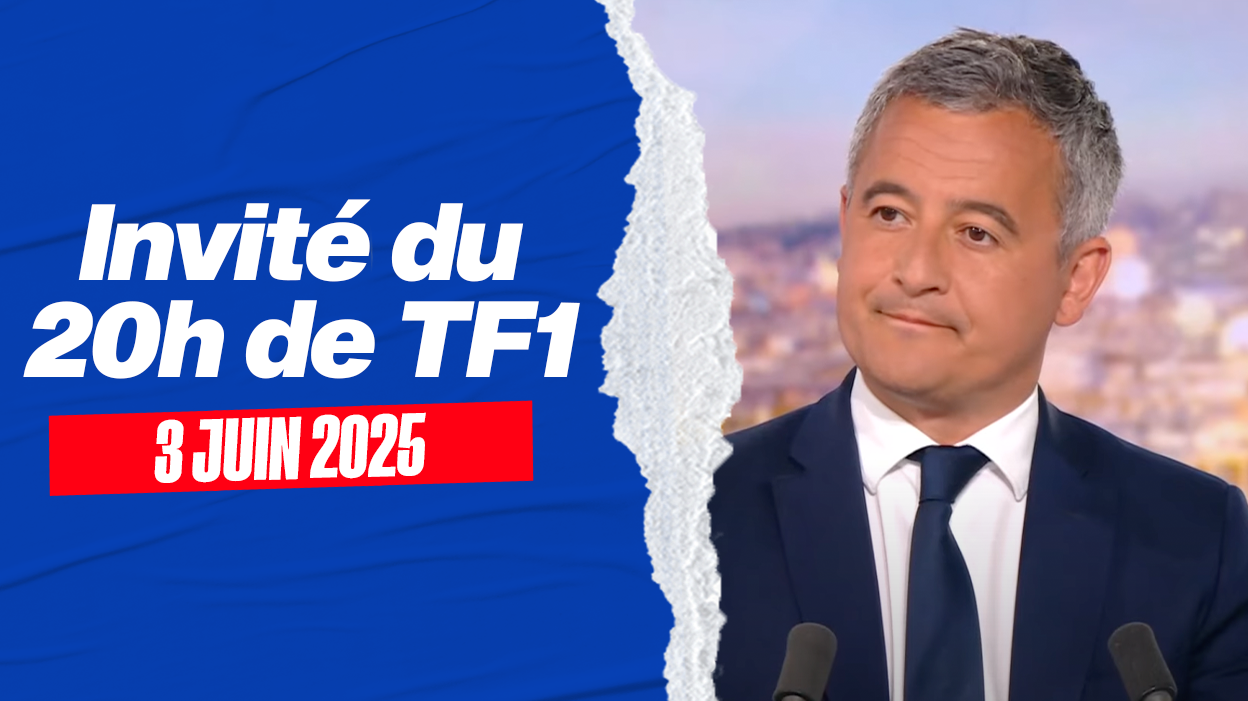 Gérald Darmanin dans le 20h de TF1 - Populaires – Avec Gérald Darmanin